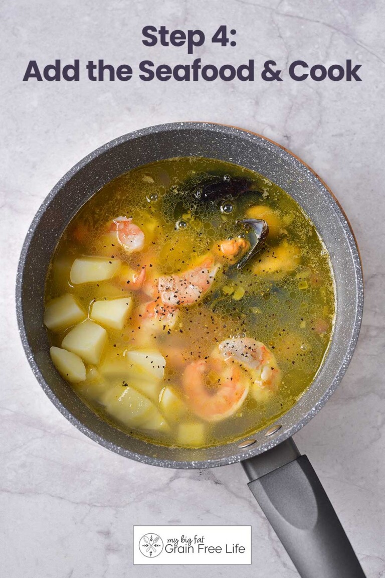 Easy Seafood Soup Recipe (Paleo with AIP Option)